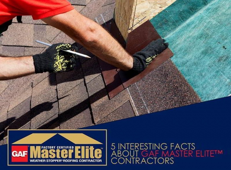 5 Interesting Facts About GAF Master Elite™ Contractors